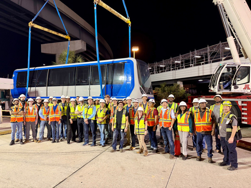 New Blue shuttles arrive at TPA’s Airside A