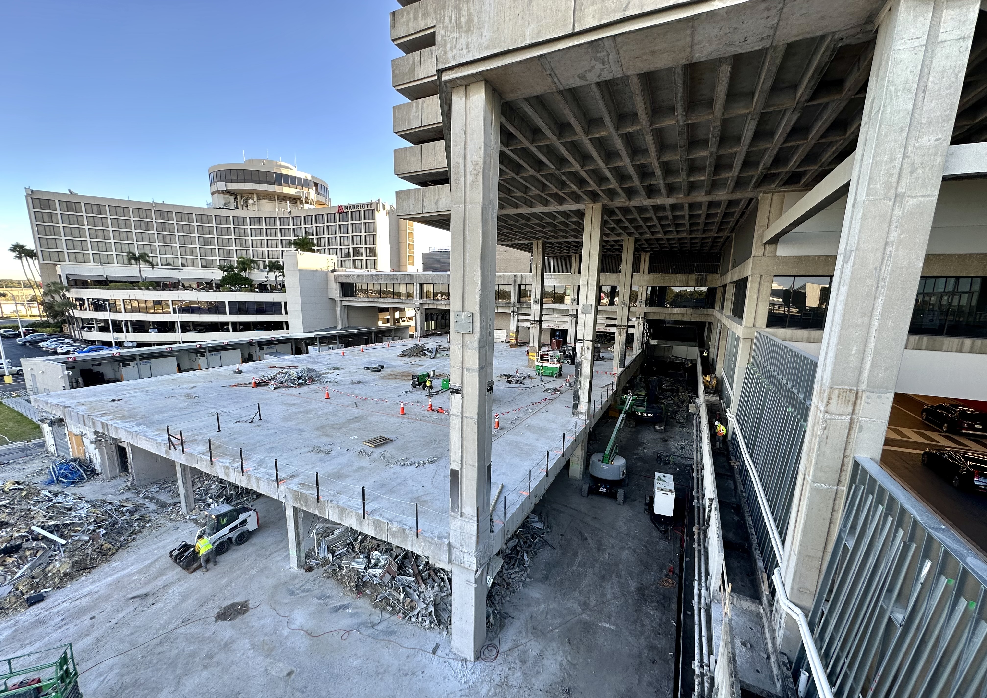 Red Express Curbsides construction continues as old Administration ...