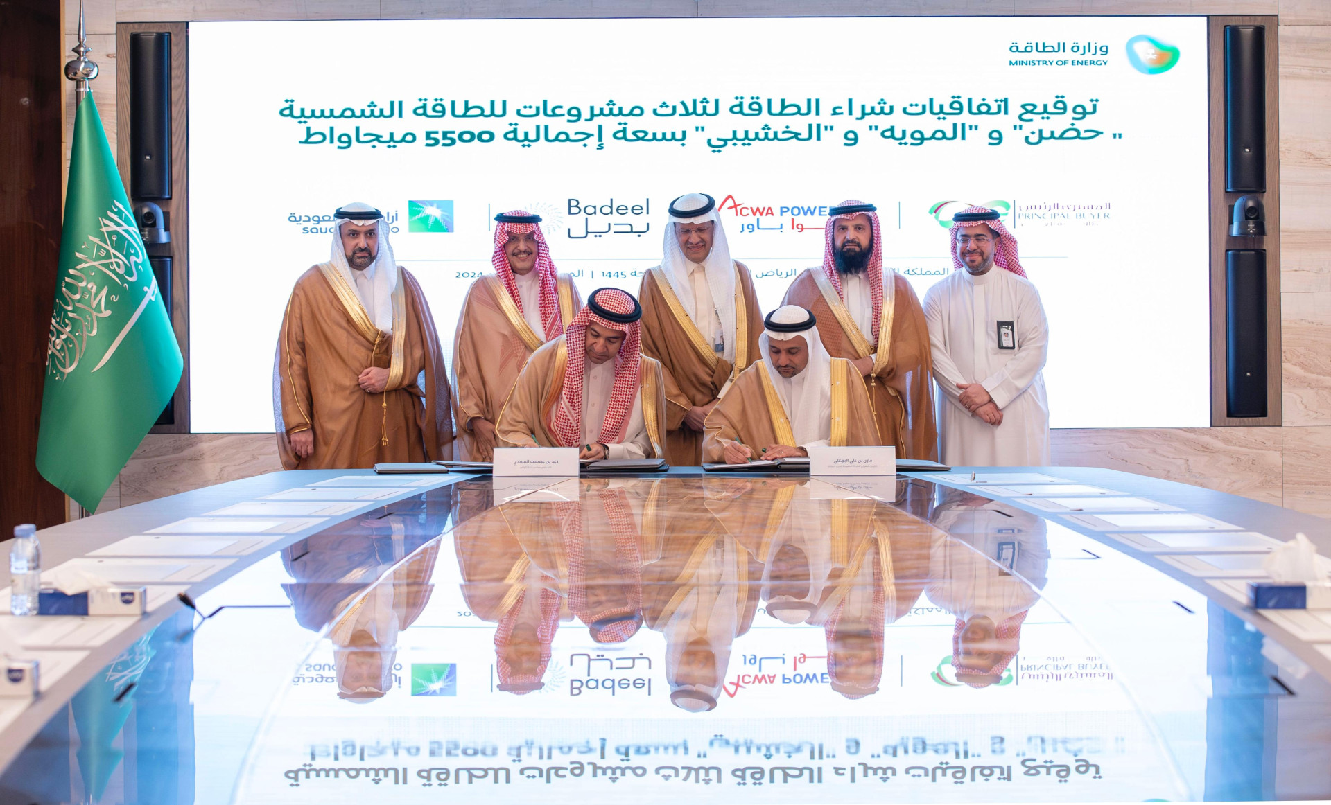 Major milestone in KSA renewables programme as 5,500 MW power purchase ...