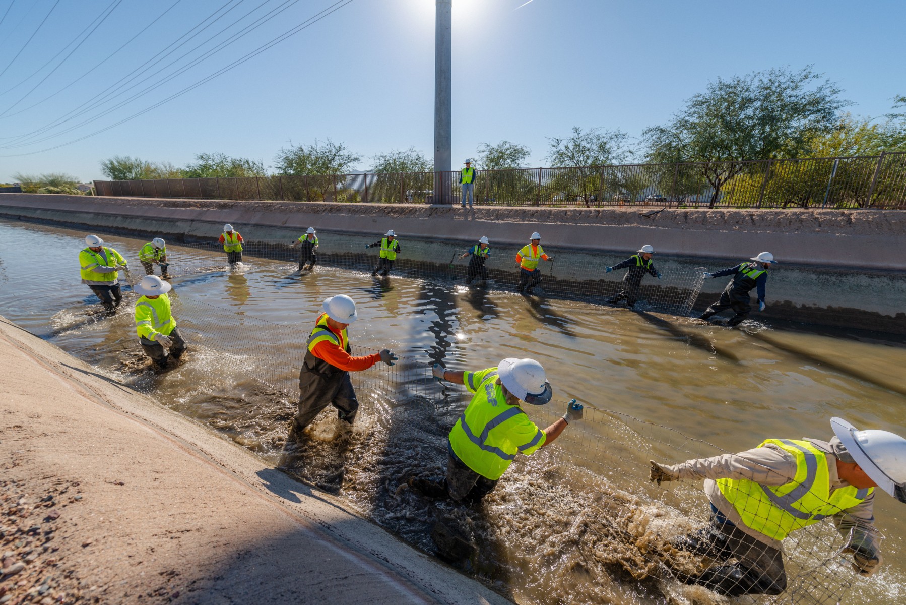 SRP Canal Dryup & Fish Herding