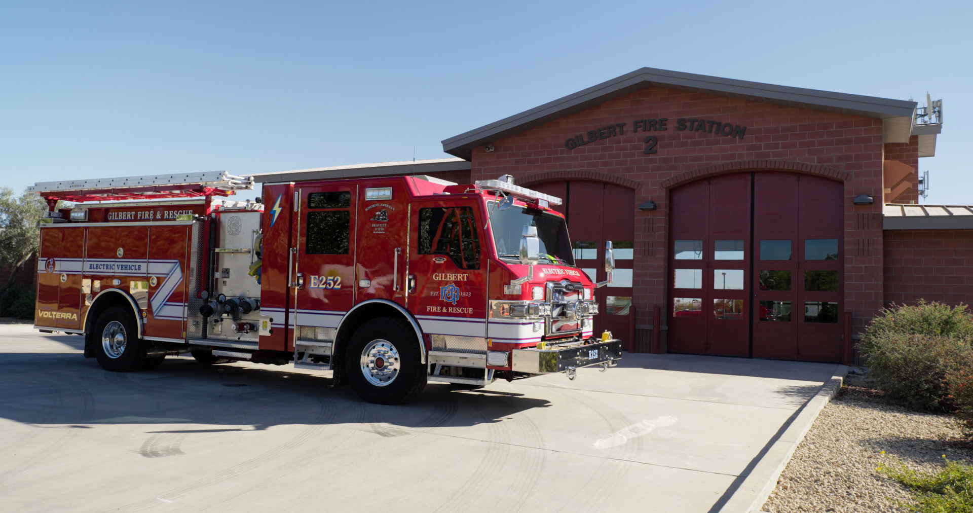 SRP supports enablement of state's first electric firetruck
