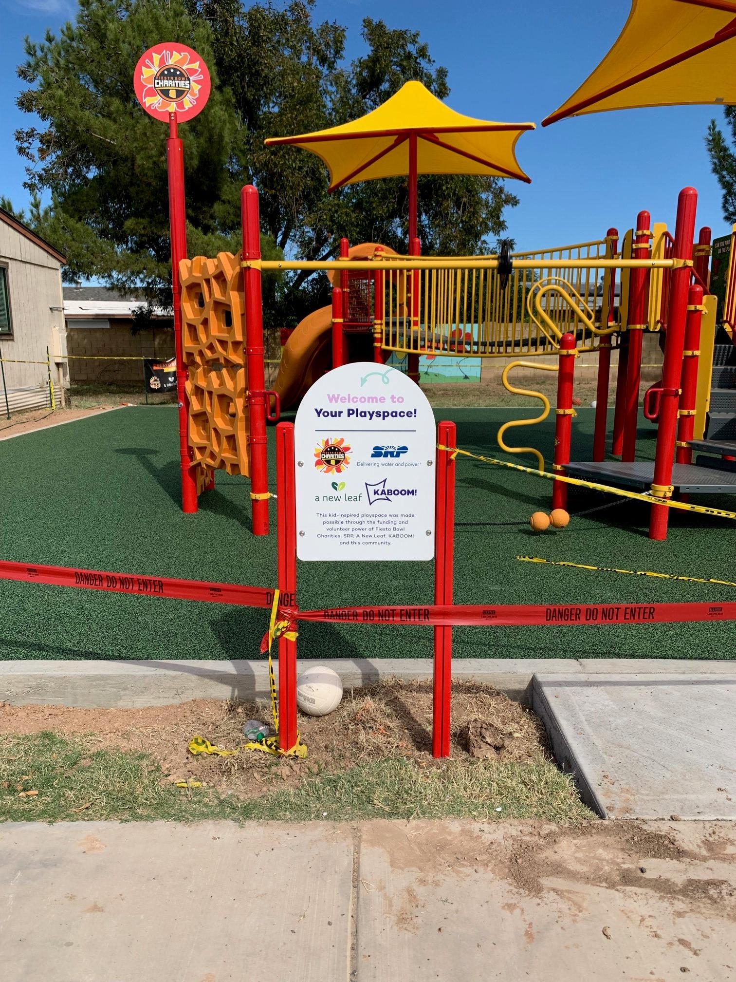 Fiesta Bowl SRP and KABOOM! Build Playground