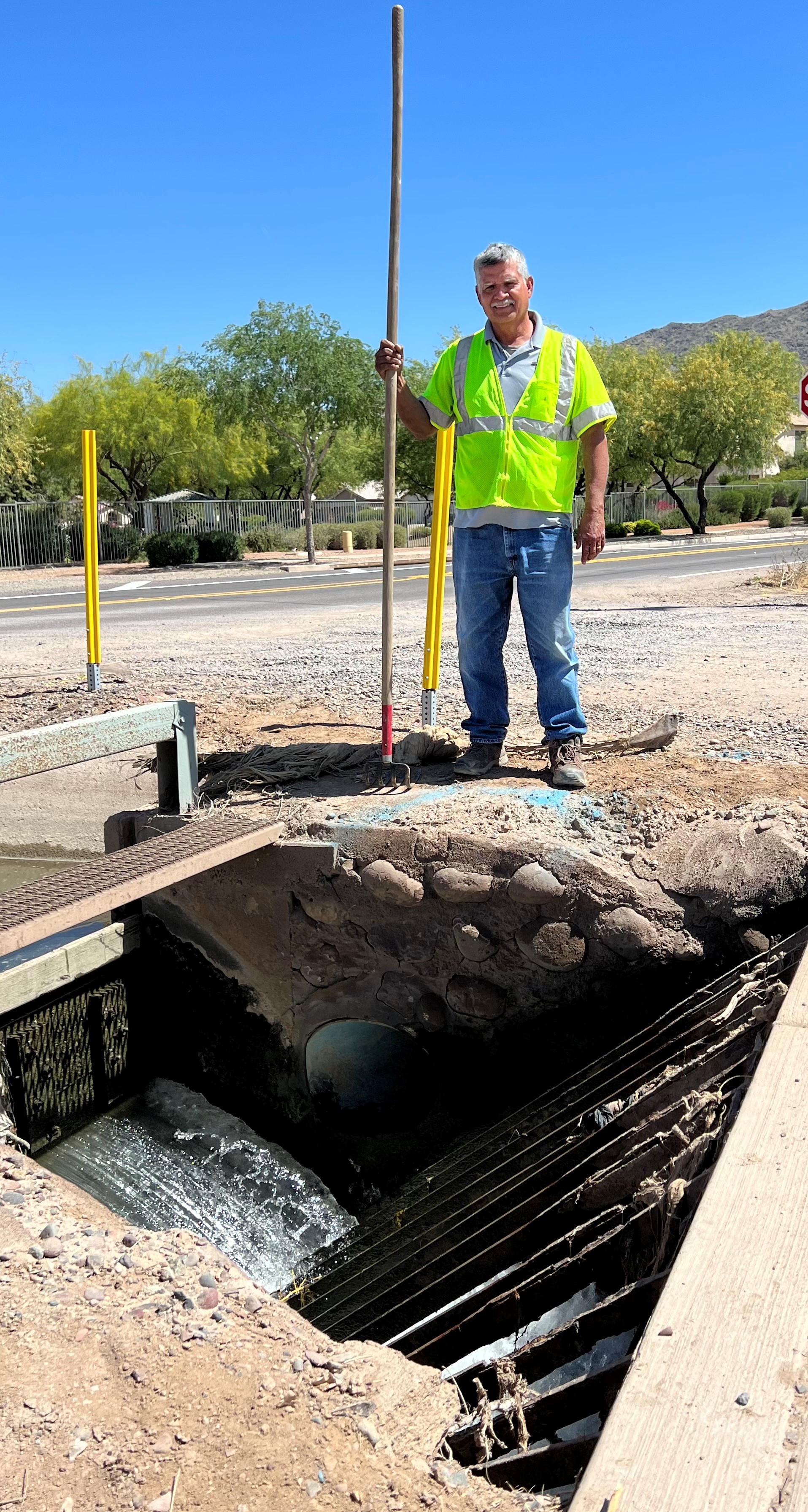 SRP Water Employee Rescues Dogs Trapped in Canal System