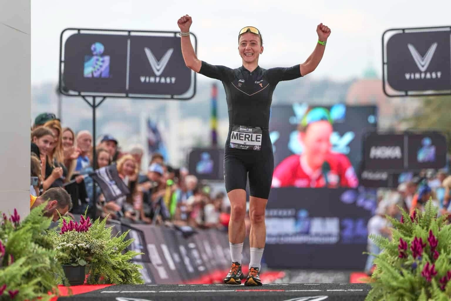 „Einfach fantastisch“: Merle Brunnée wird 14. bei Ironman-WM in Nizza