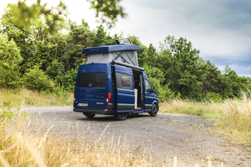 Caravan Salon 2025: MAN showcases powerful camper vans that offer freedom
