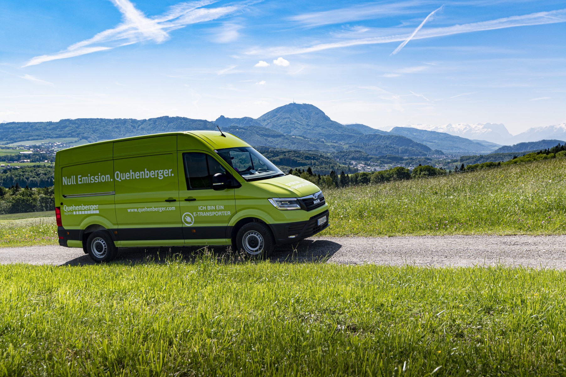 E-mobility made easy! Quehenberger Logistics opts for all-electric MAN eTGE