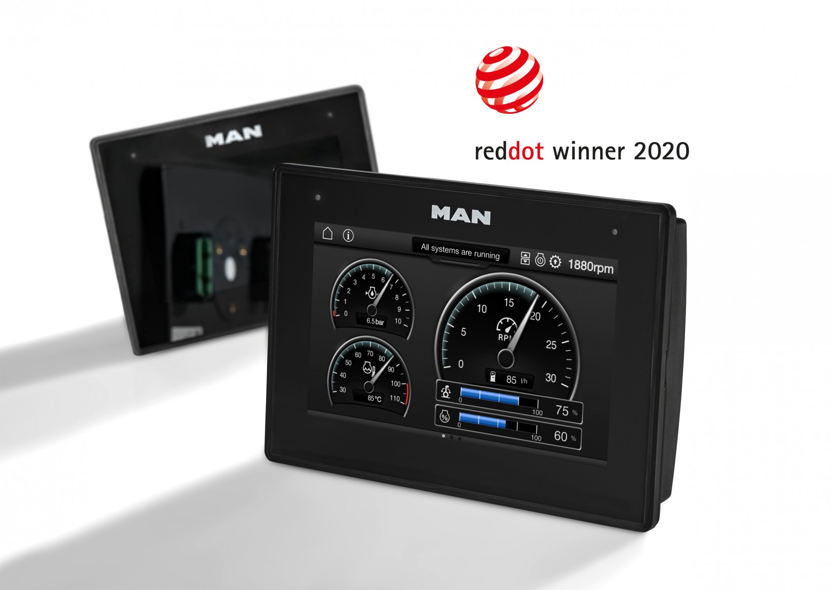 iSea marine bridge display from MAN Engines wins Red Dot Award: Product ...
