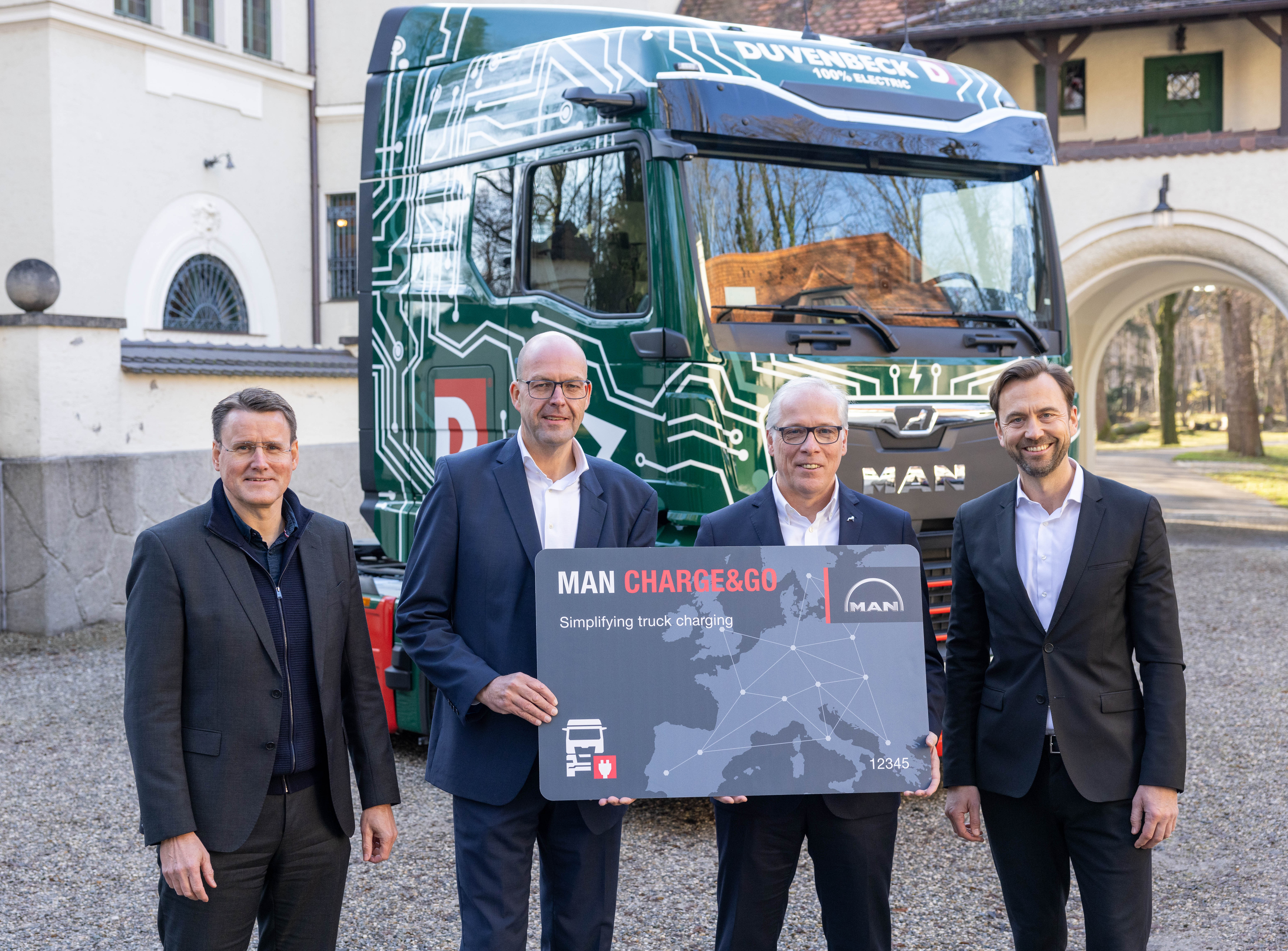 First MAN eTruck starts with Duvenbeck in emission-free VW plant logistics