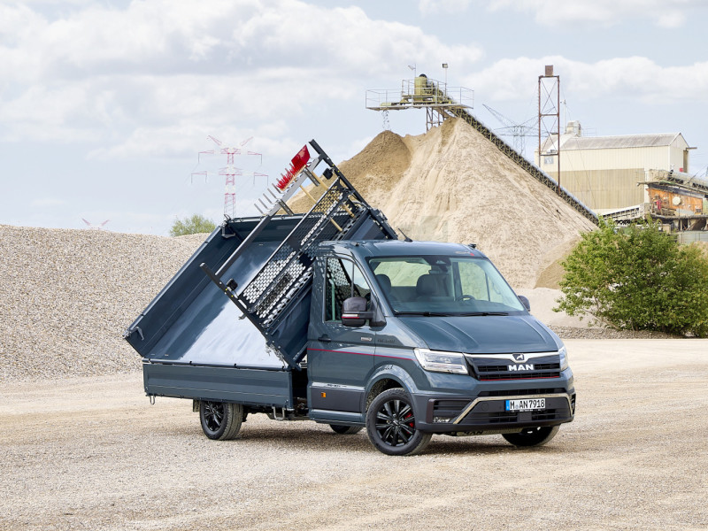 New body variants for the MAN TGE