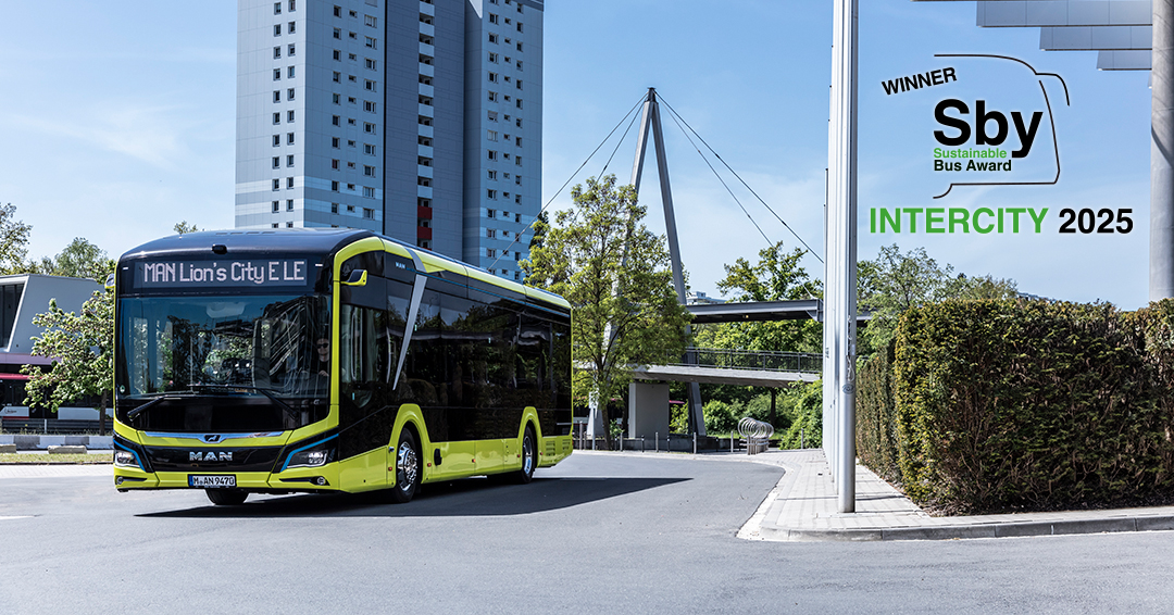 Makes a lasting impression: MAN Lion's City 12 E LE is “Sustainable Bus of the Year 2025”