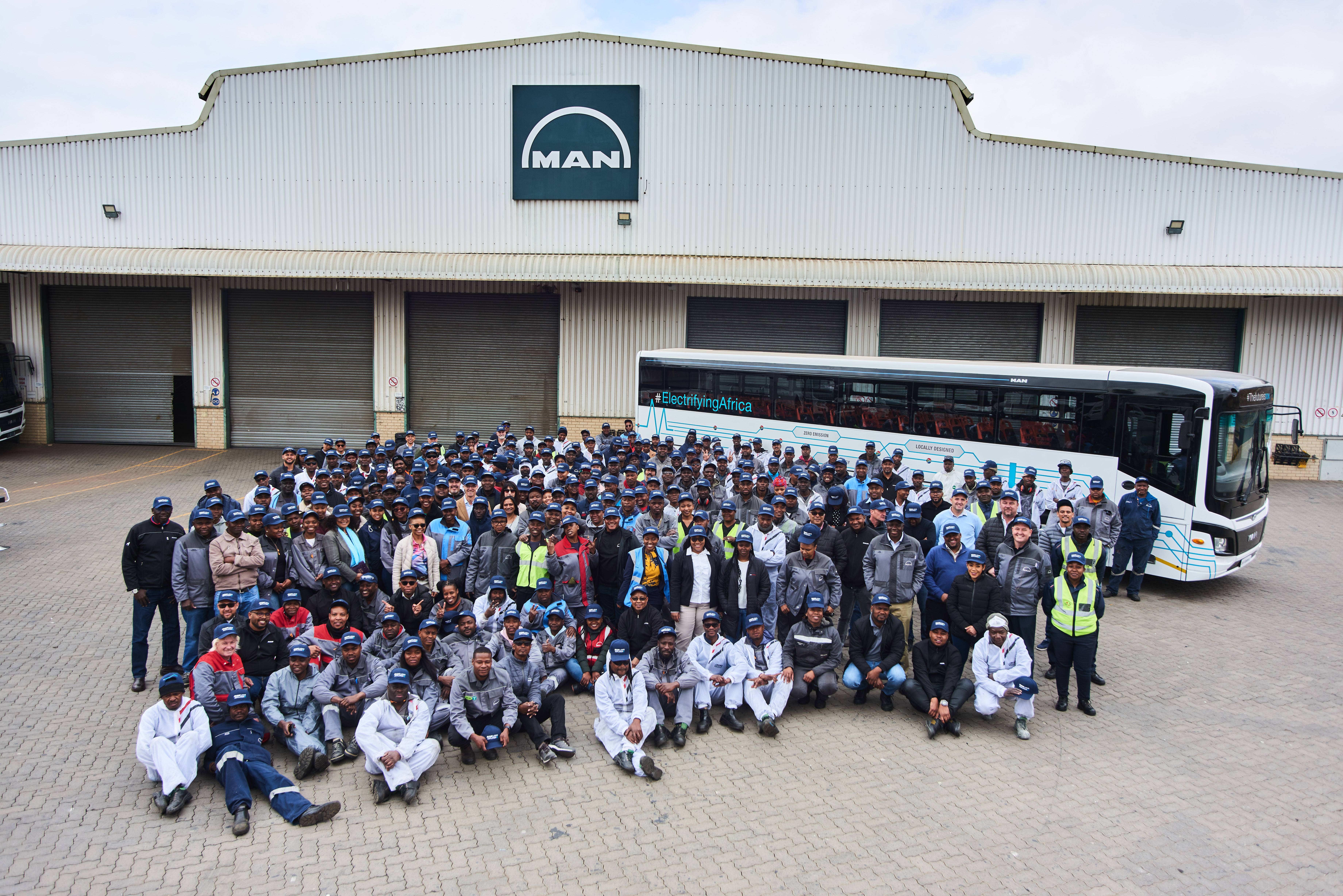 Sustainable mobility for everyone: First MAN eBus delivered in Africa
