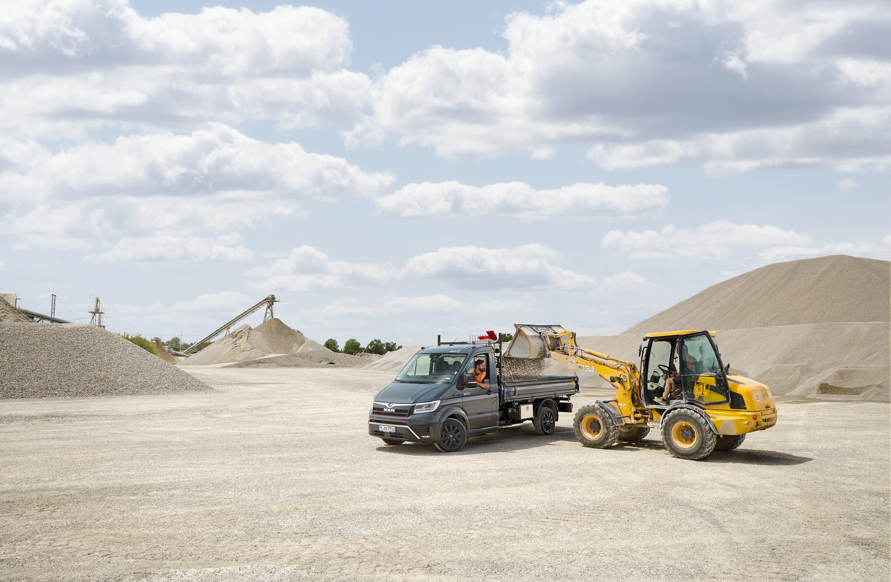 New body variants for the MAN TGE