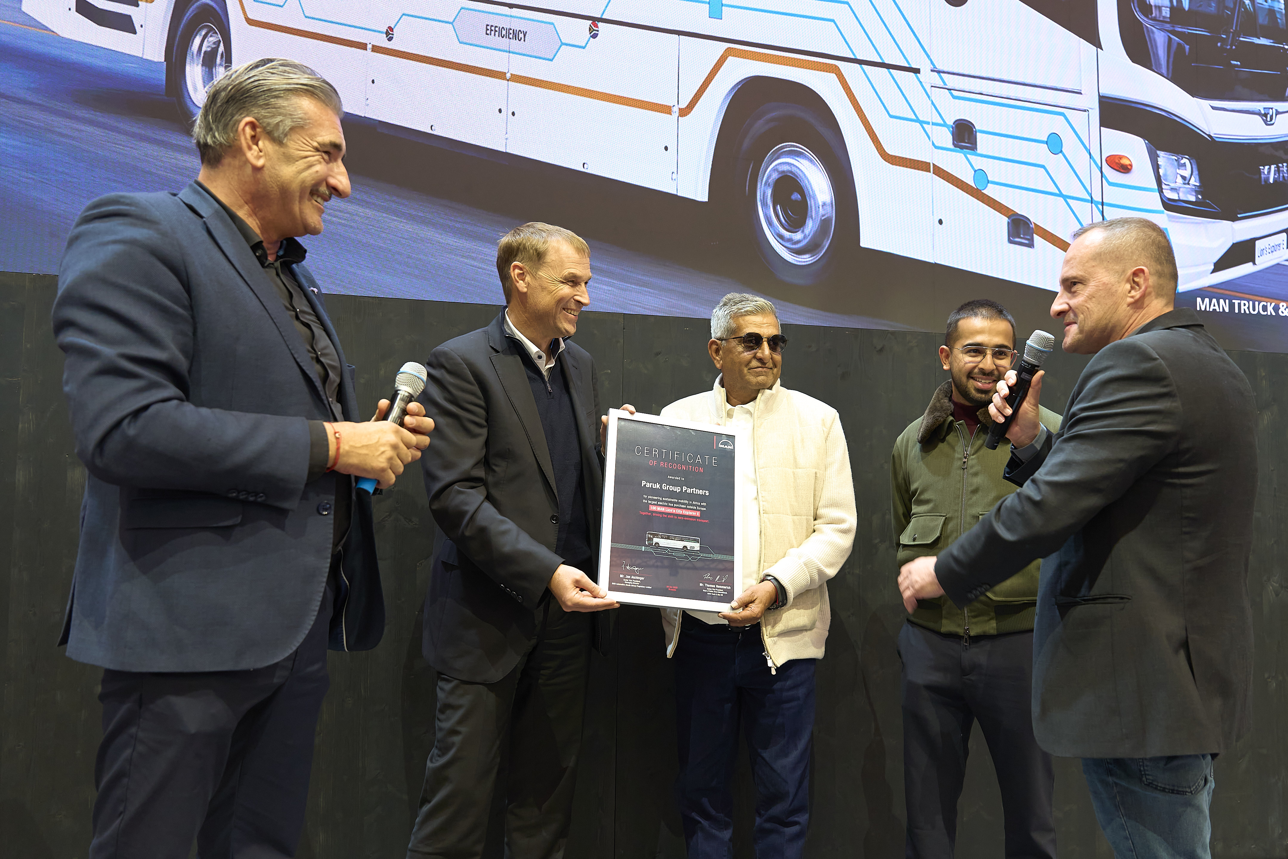 100 Elektrobusse für Südafrika! MAN Truck & Bus erhält größten eBus ...