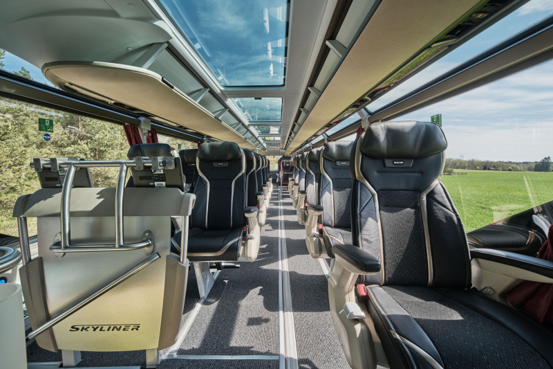 The Skyliner takes passengers comfortably from Tallinn to Tartu