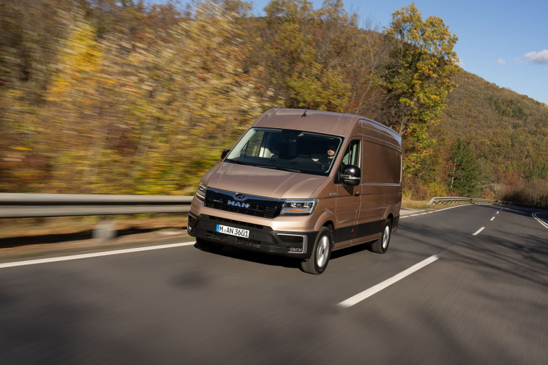 MAN TGE raises standard comfort and safety features to a new level