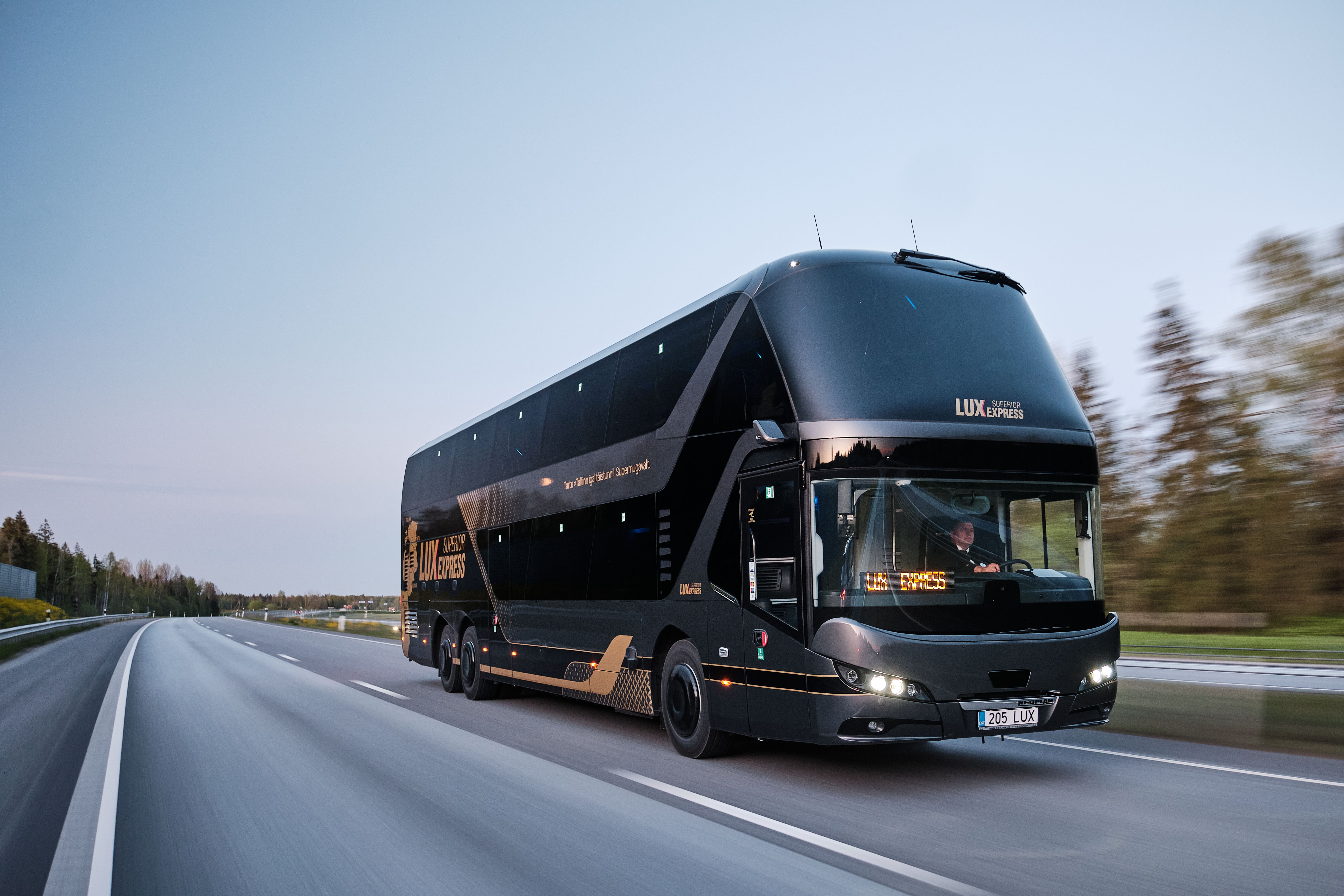 The Skyliner takes passengers comfortably from Tallinn to Tartu