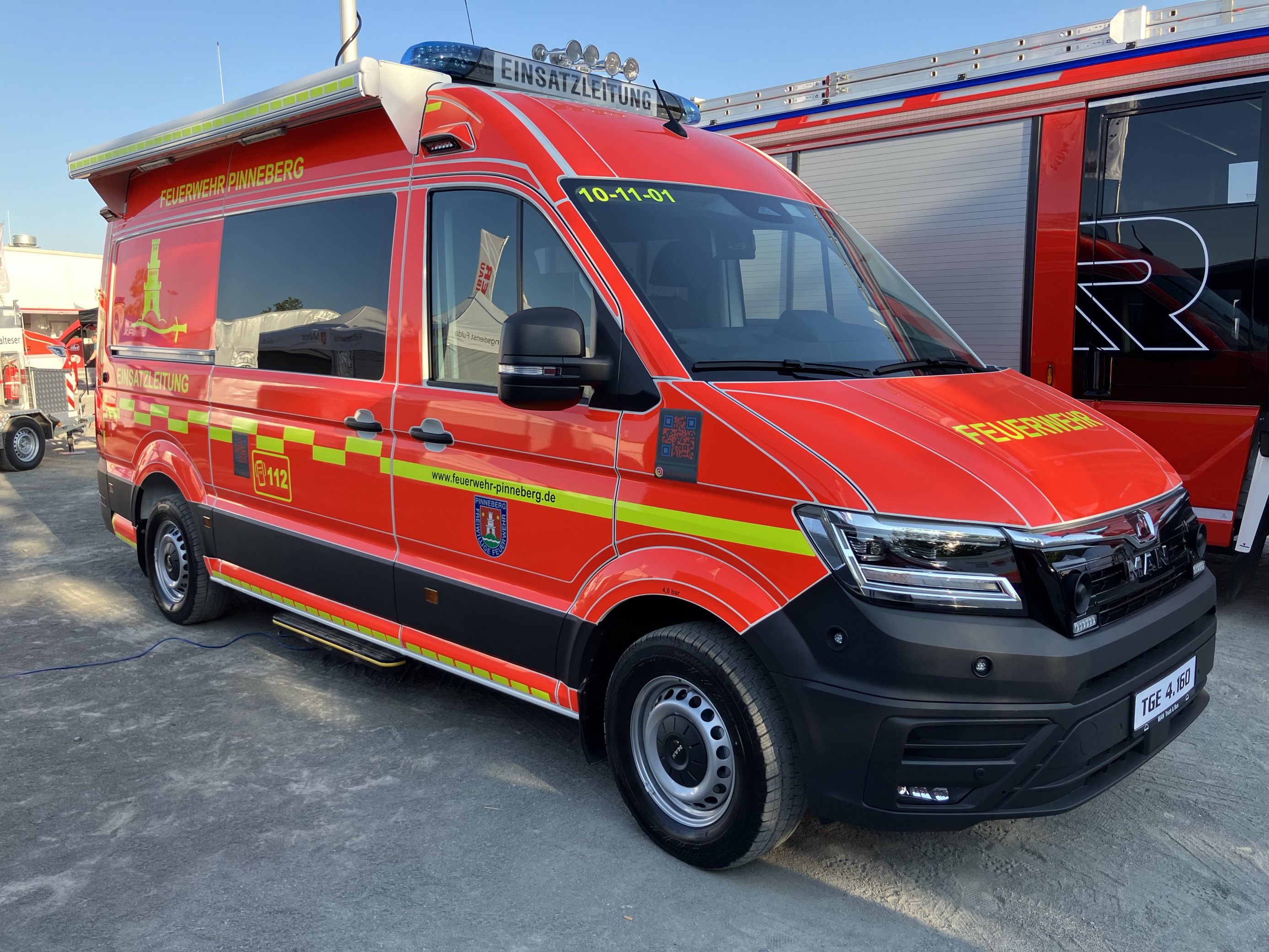 RETTmobil 2025: MAN presents state-of-the-art ambulance and fire service vehicles