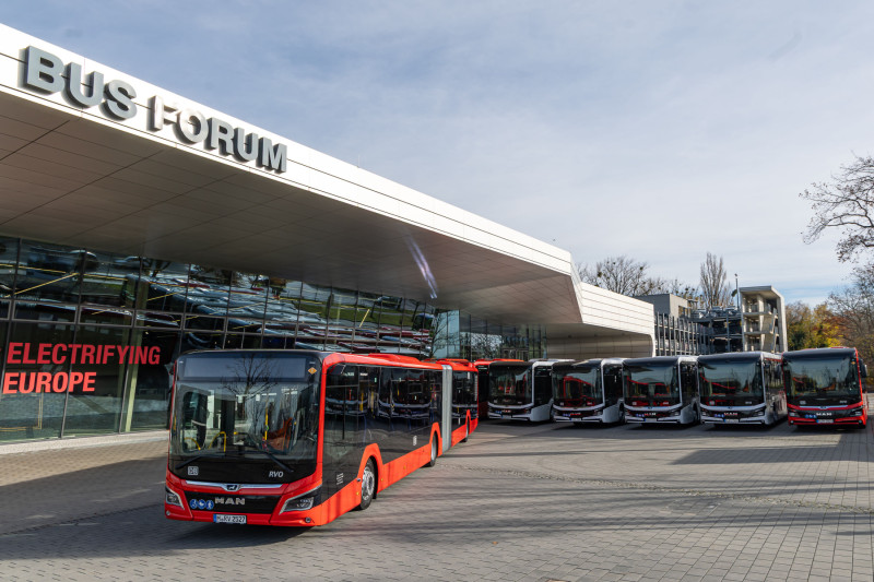 Größte Bus-Vergabe der Unternehmensgeschichte: MAN und Deutsche Bahn ...