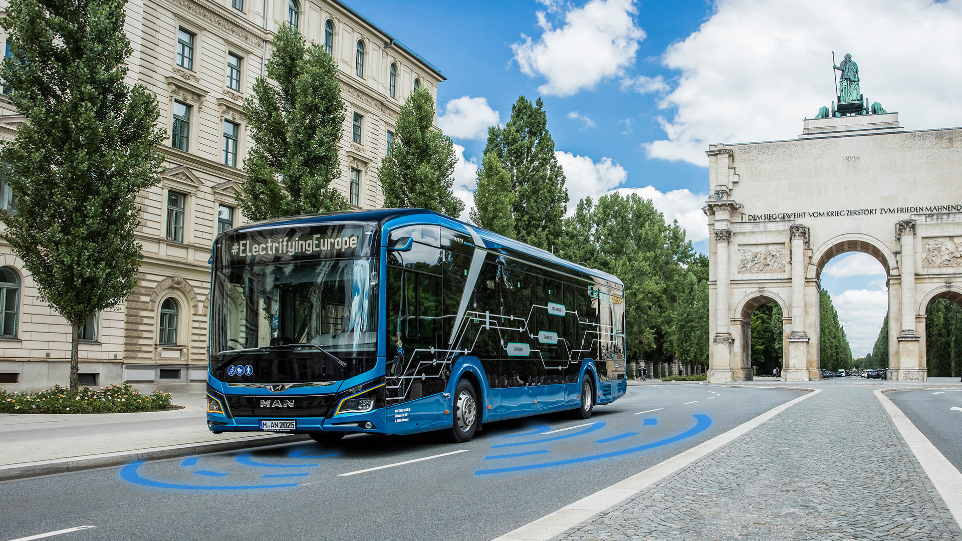 MINGA research project: Automated MAN electric bus in regular service