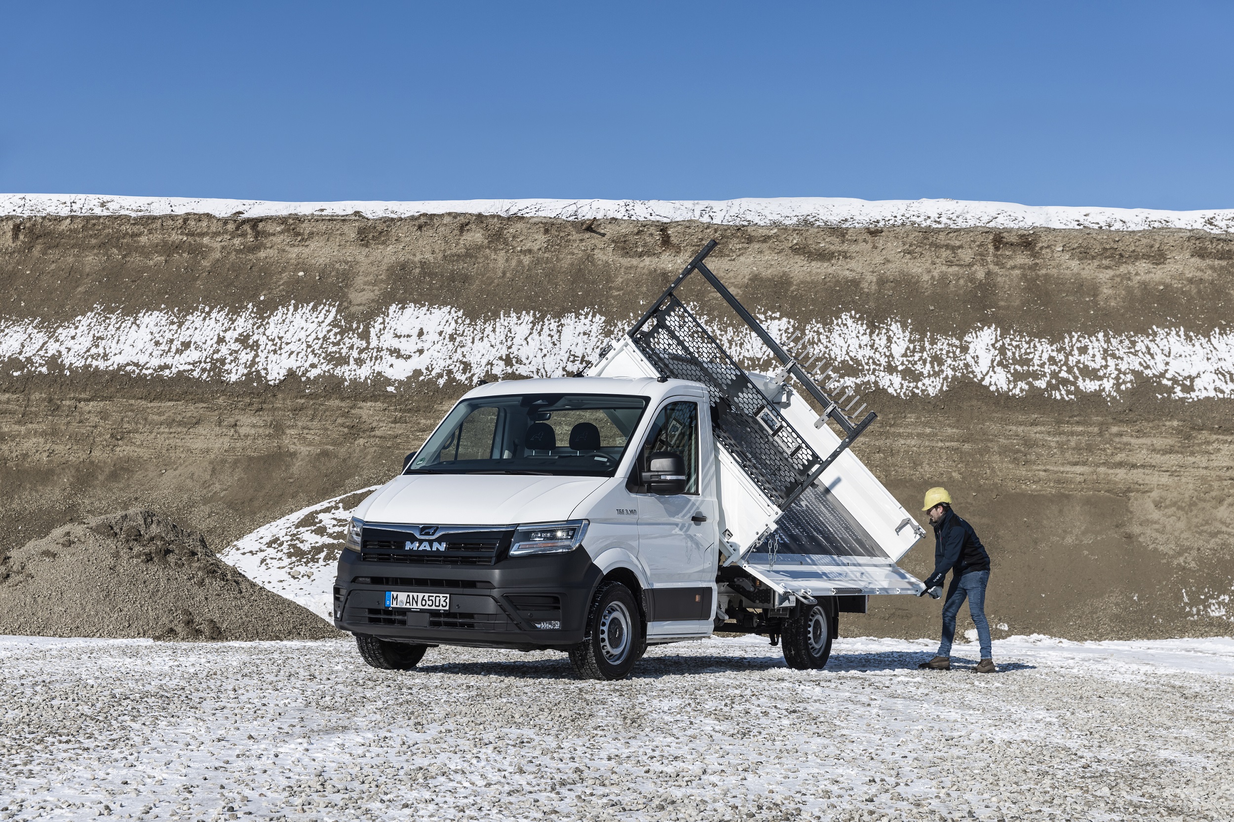 Built for all applications: MAN electric and conventional at Bauma 2025