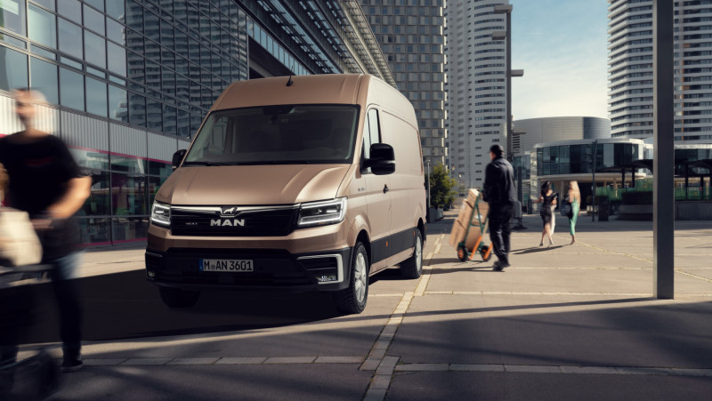 MAN TGE raises standard comfort and safety features to a new level