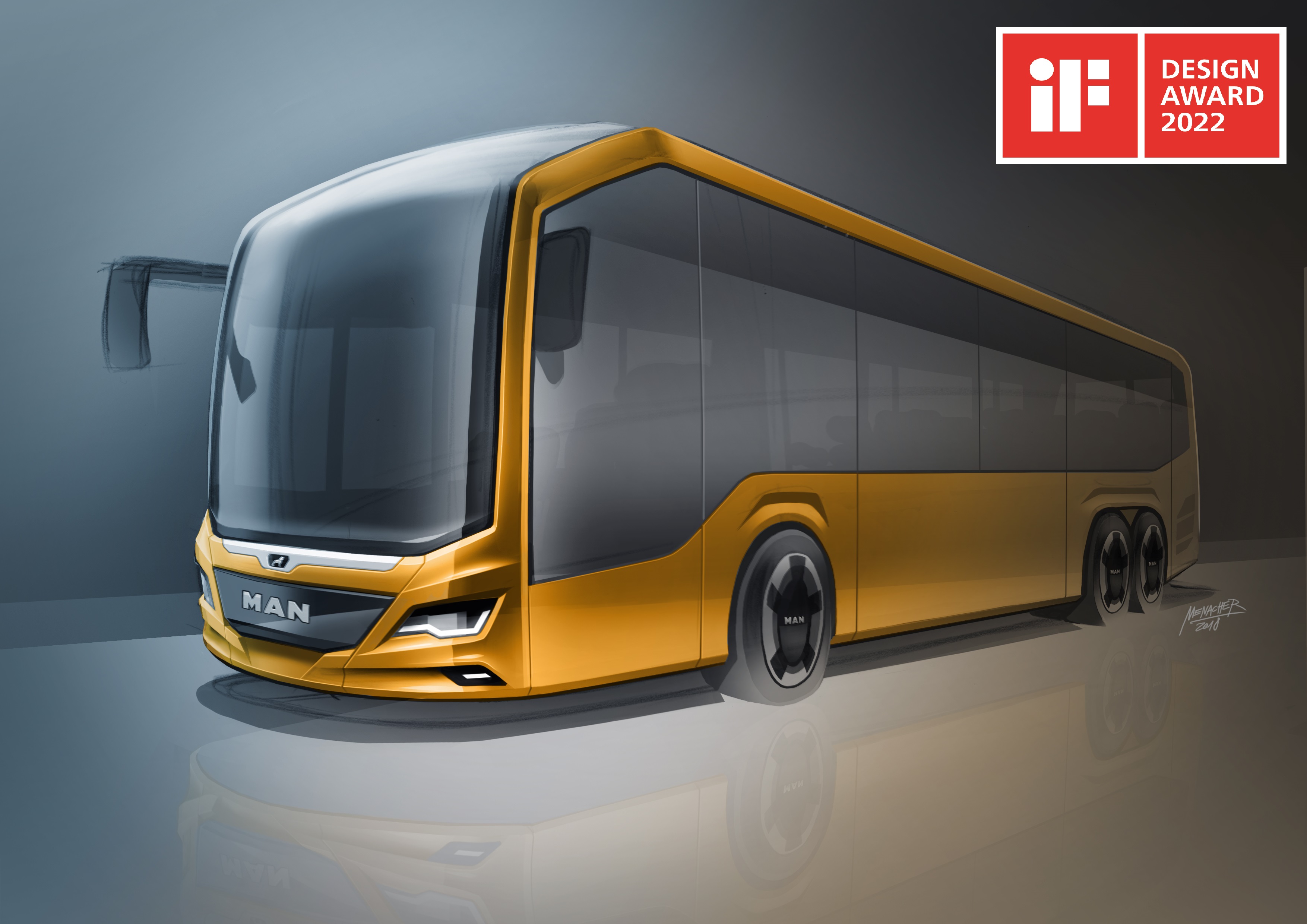 Design that catches on: New MAN Lion's Intercity LE wins iF Design ...