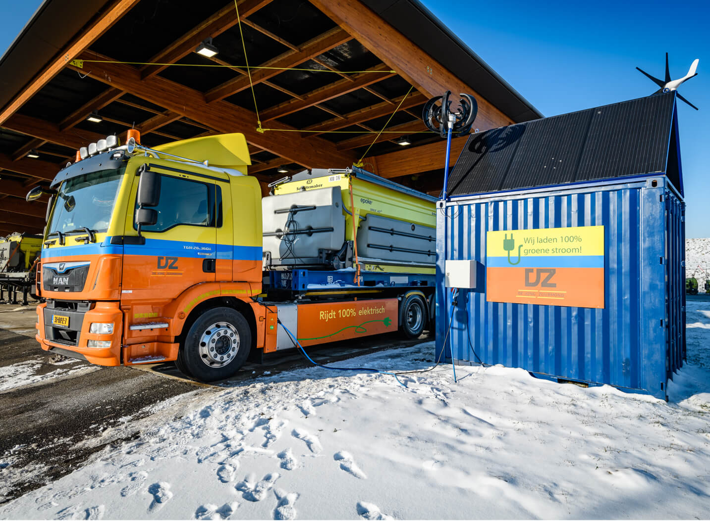 Winter suitability verified: MAN eTGM proves itself as a gritting ...