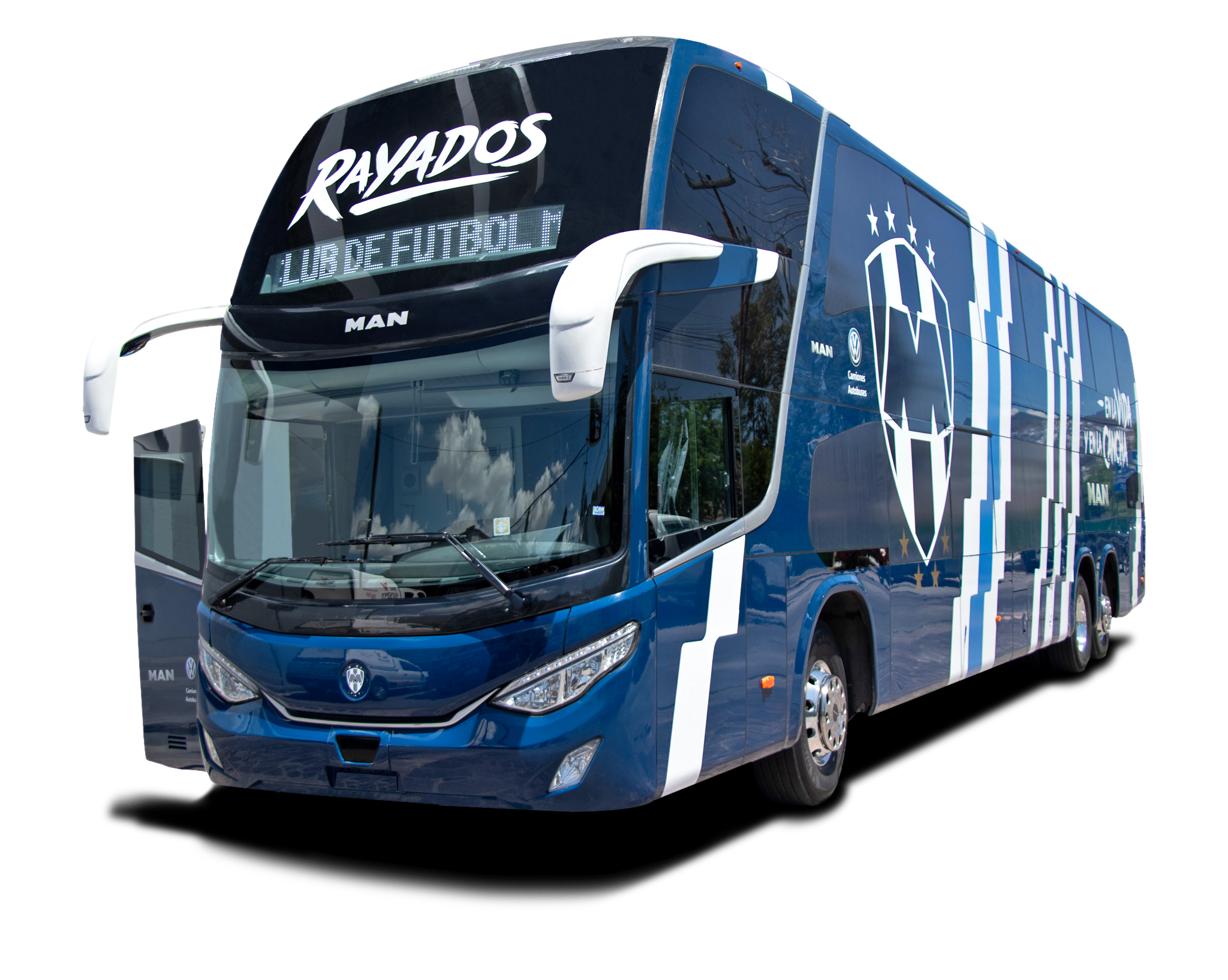 Mexico: MAN is the bus of choice for Rayados’ top footballers