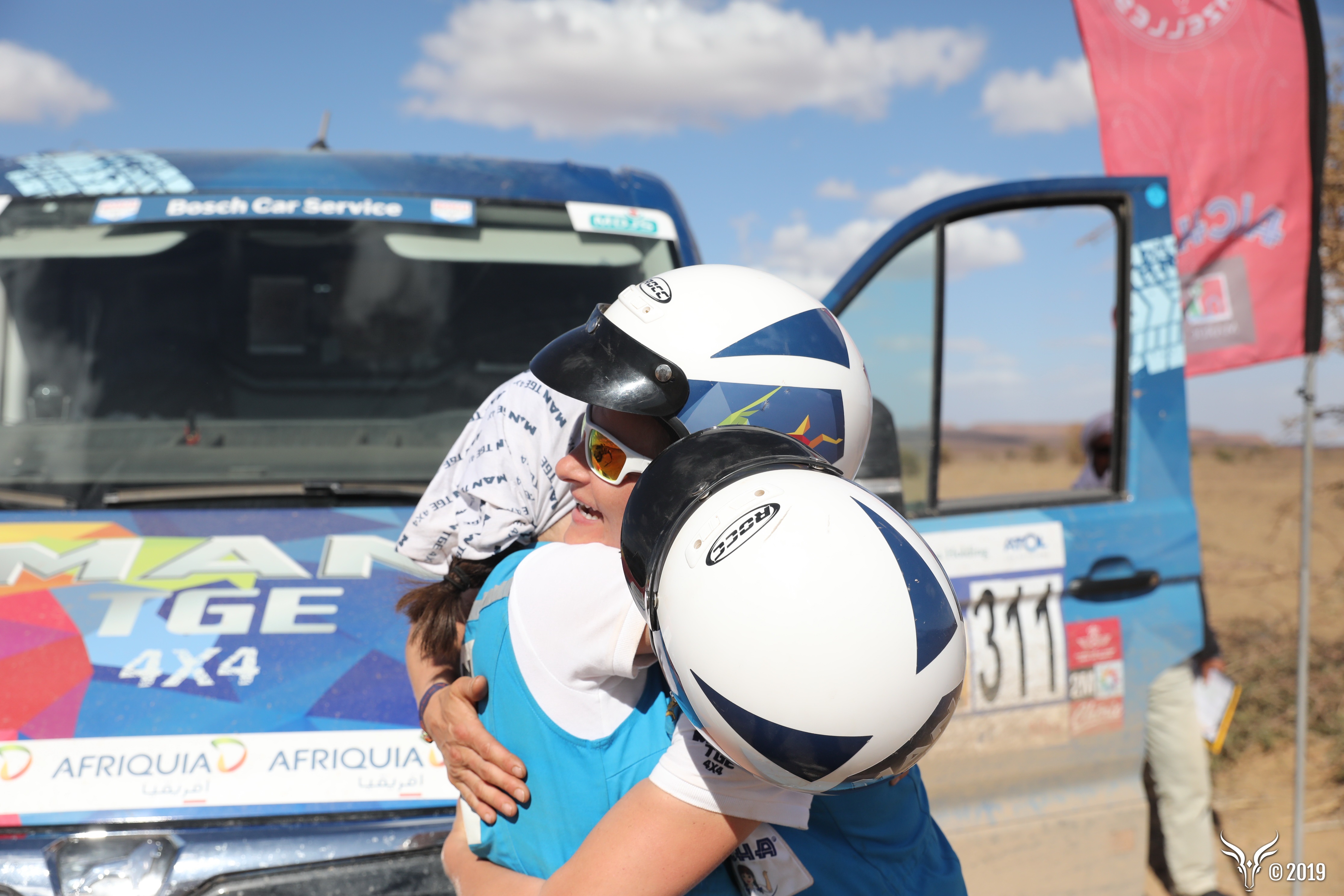 MAN Team wins with TGE 4x4 a spot on the podi-um for the 29th Aïcha des ...