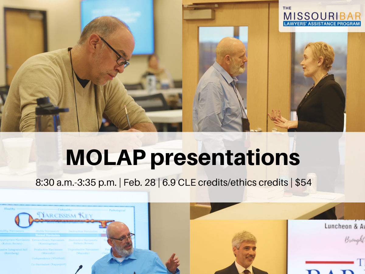 Register for upcoming MOLAP presentations Feb. 28