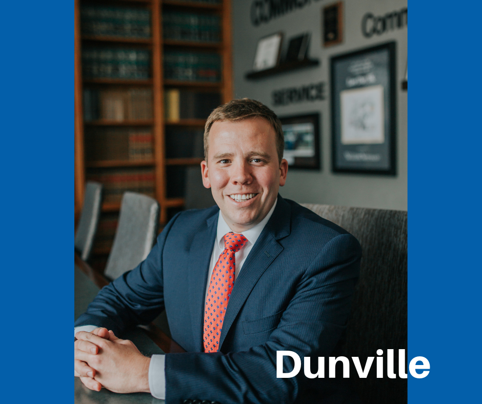 Young lawyers recognize Nathan "Nate" Dunville for community service