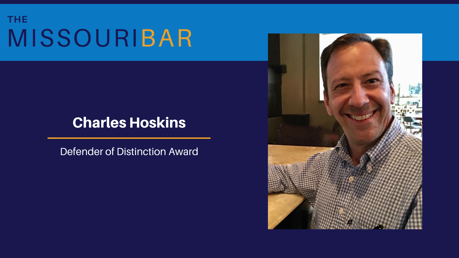 Charles Hoskins posthumously receives 2022 Defender of Distinction Award