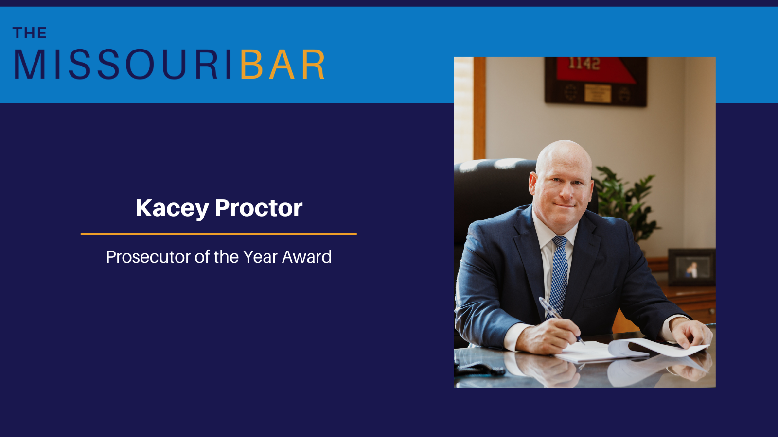 Kacey L. Proctor named ‘Prosecutor of the Year’