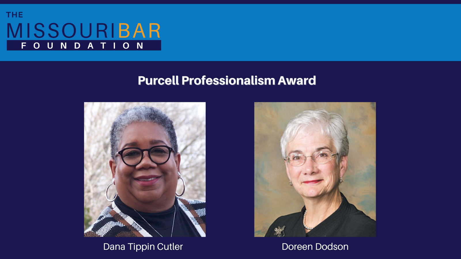 Dana Tippin Cutler, Doreen Dodson receive 2022 Purcell Professionalism ...
