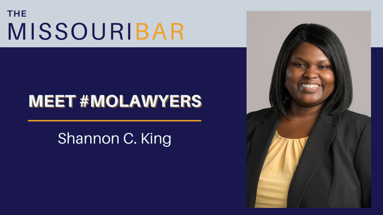 Meet #MOLawyers: Shannon C. King