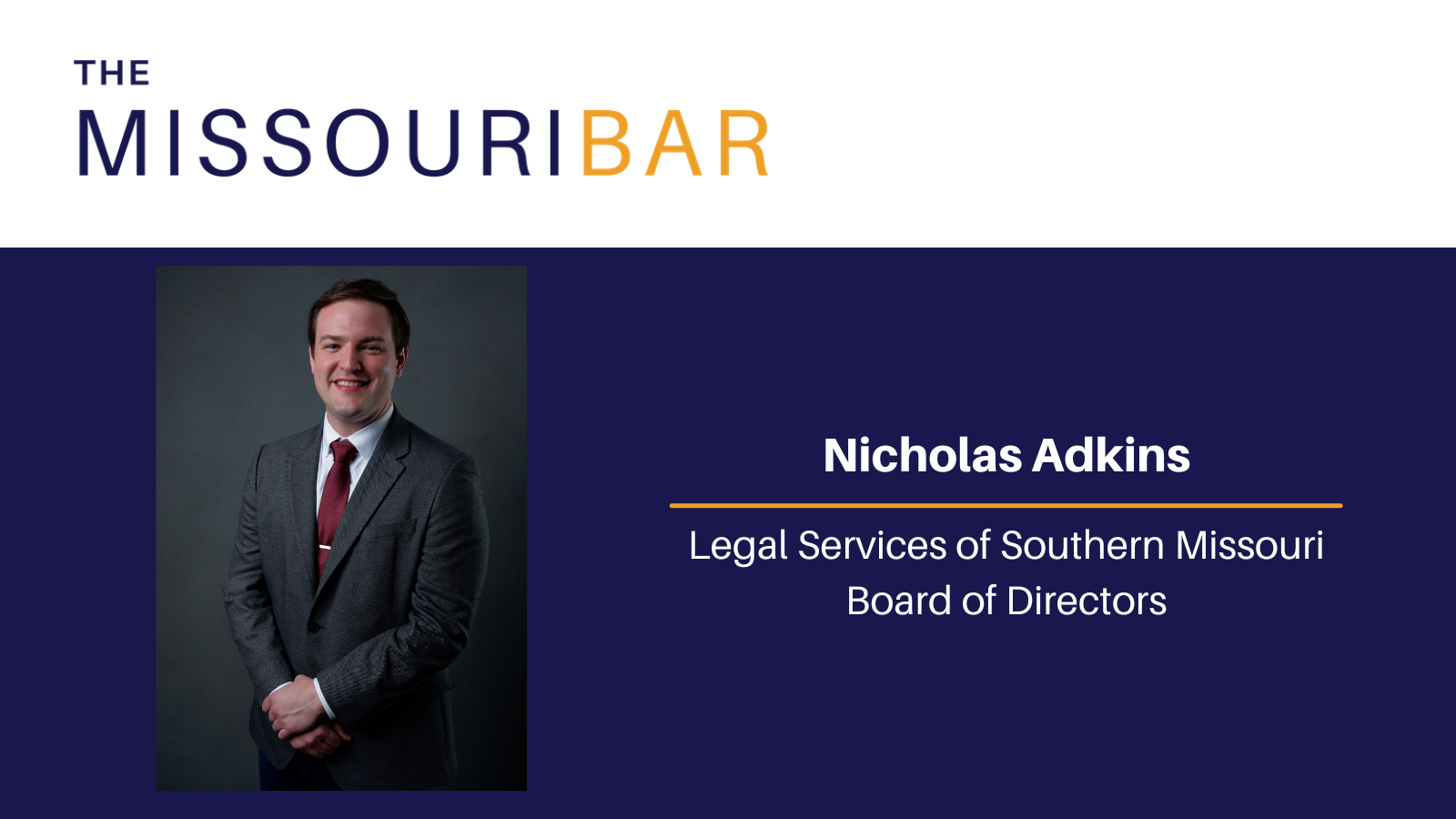 Nicholas Adkins to serve on Legal Services of Southern Missouri Board ...