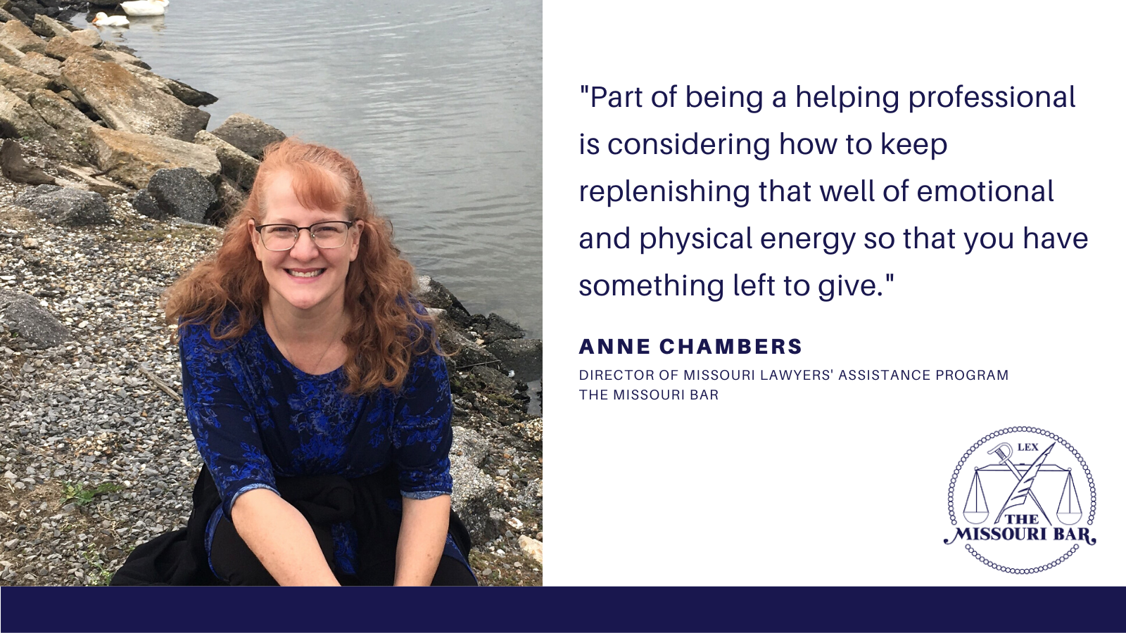 Anne Chambers helps legal professionals address challenges in their lives