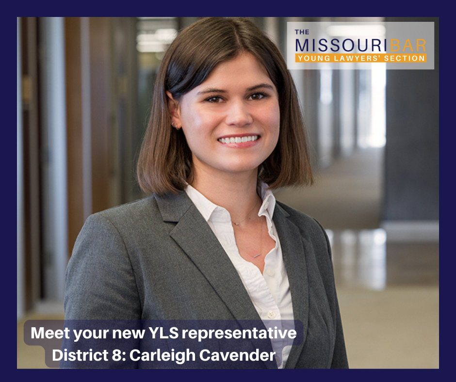 Meet your new YLS District 8 representative: Carleigh Cavender