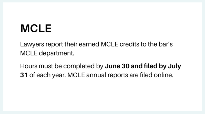 MCLE vs. MoBarCLE: Quick guide