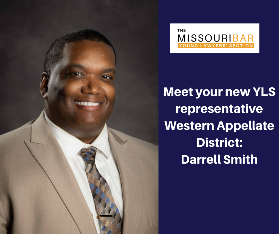 Meet your new YLS Western Appellate District representative: Darrell Smith