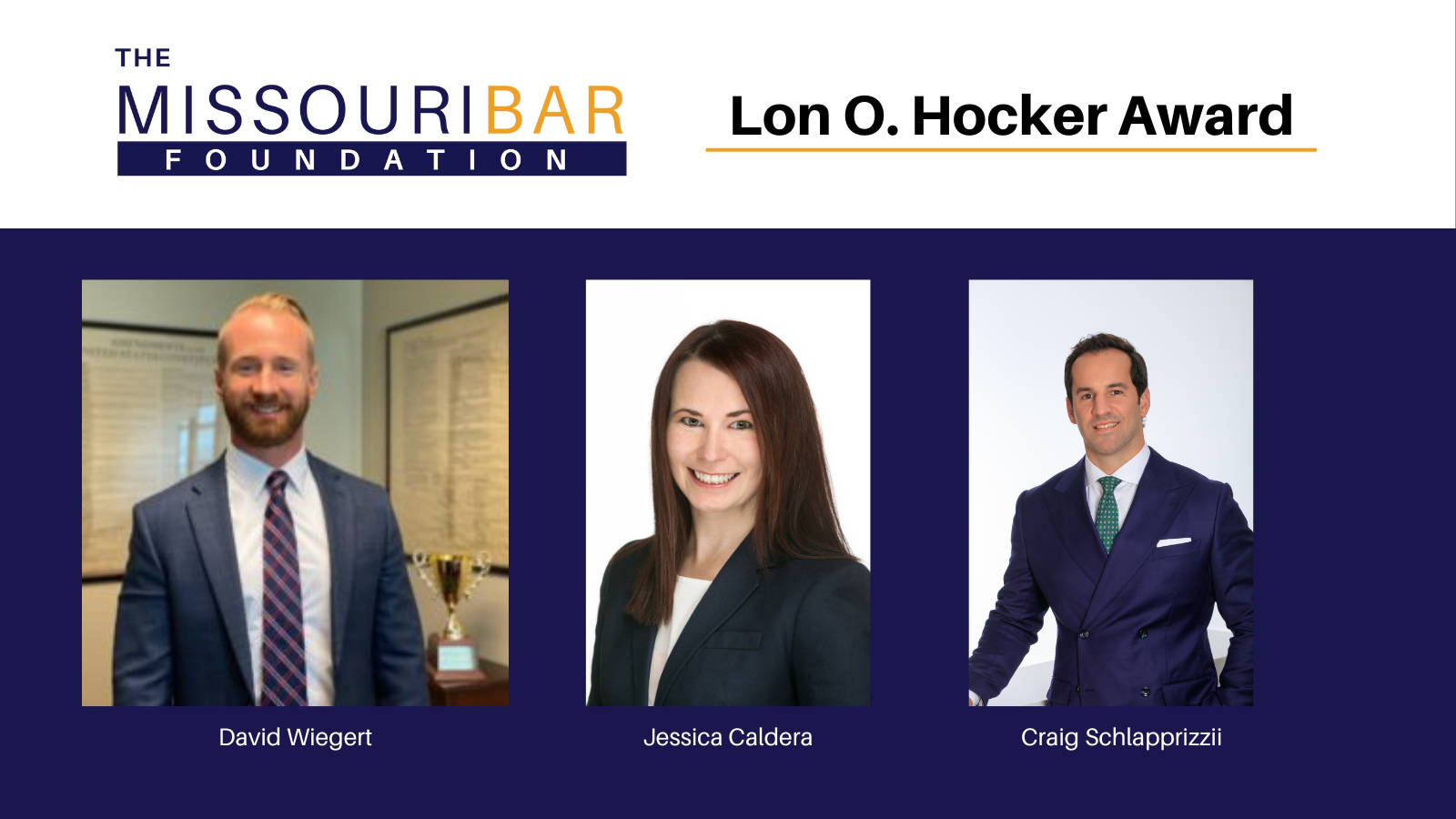 Caldera, Schlapprizzi, and Wiegert recognized as 2023 exemplary trial ...