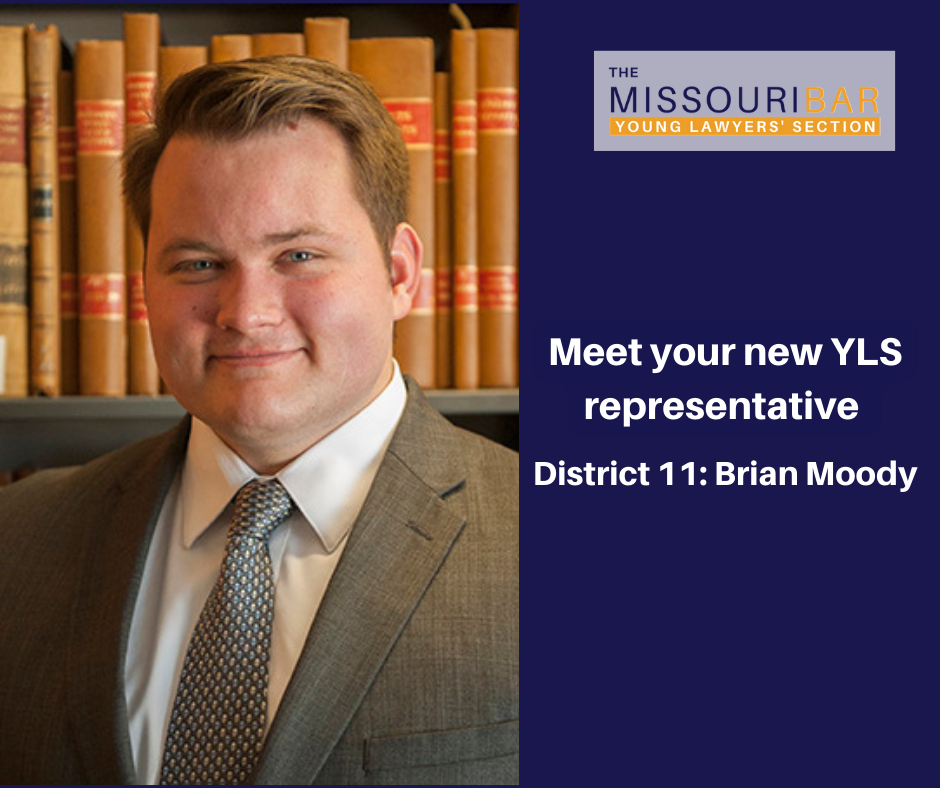 Meet your new YLS District 11 representative: Brian Moody