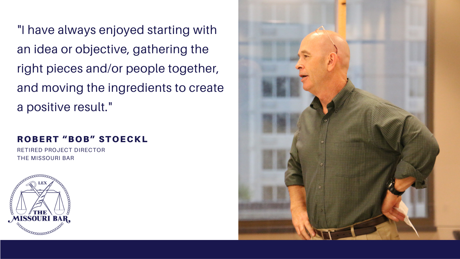 Bob Stoeckl’s leadership, vision spark successful projects over 22 years