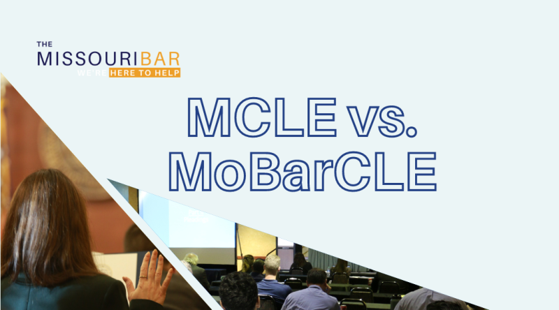 MCLE vs. MoBarCLE: Quick guide