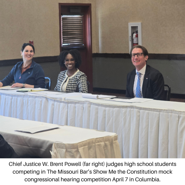 Meet Missouri’s new chief justice: Q&A with Hon. W. Brent Powell