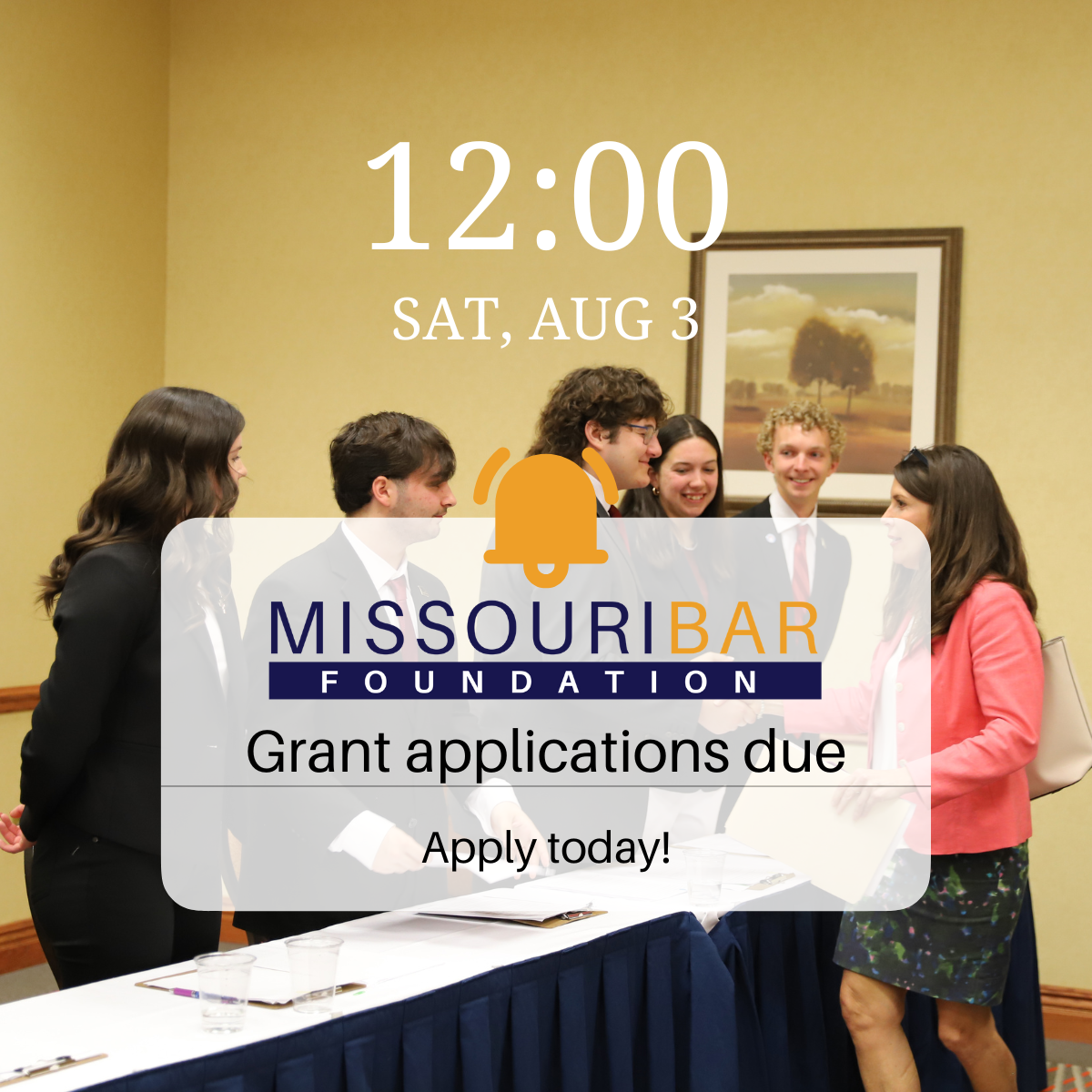 Submit applications for Missouri Bar Foundation grants by Aug. 3