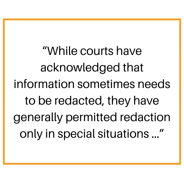 The short life and death of Missouri's witness, victim redaction ...