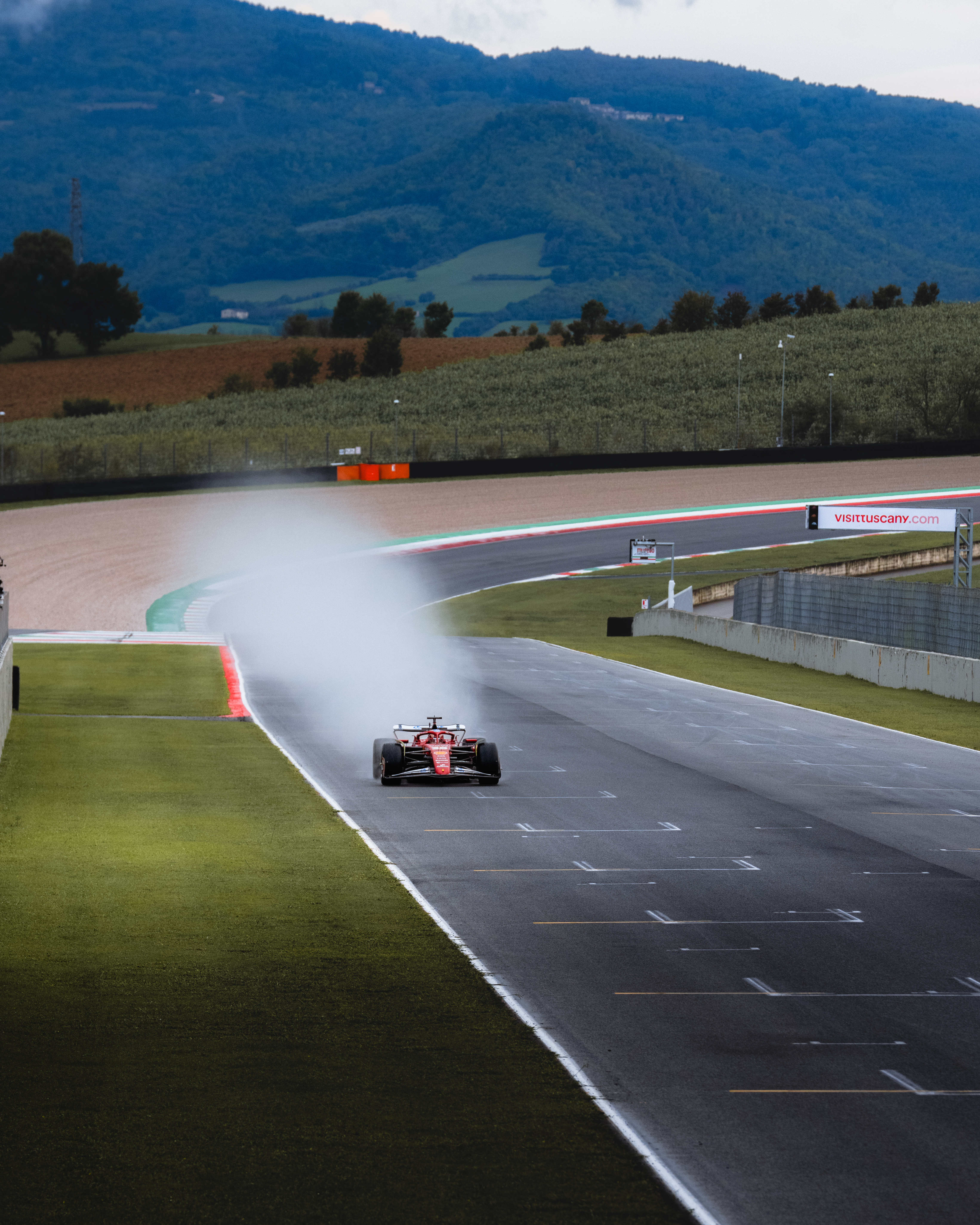 Once again, rain affects Mugello testing