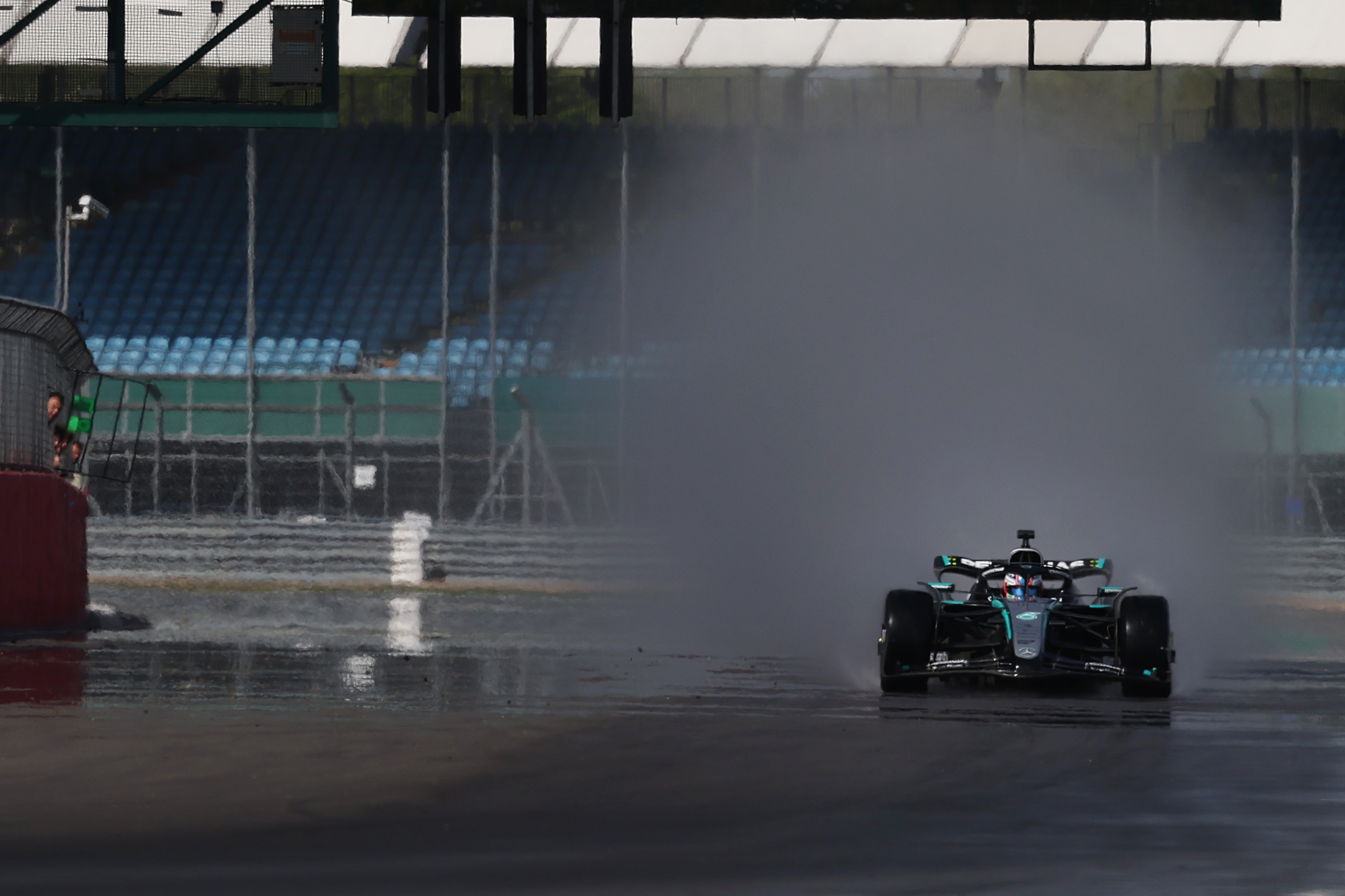 Mercedes working on 2026 rain tyre development at Silverstone