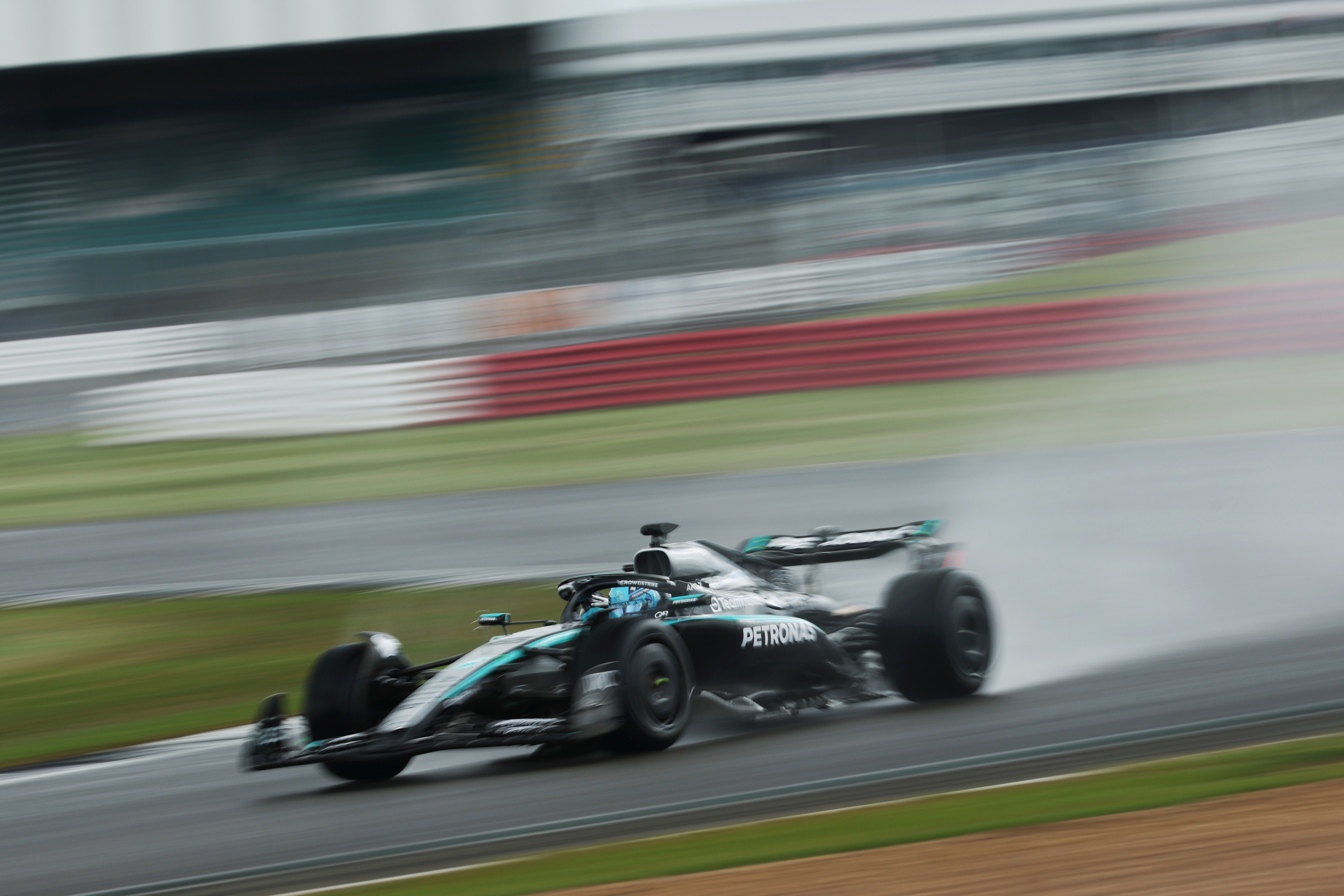 Last day of wet weather testing at Silverstone